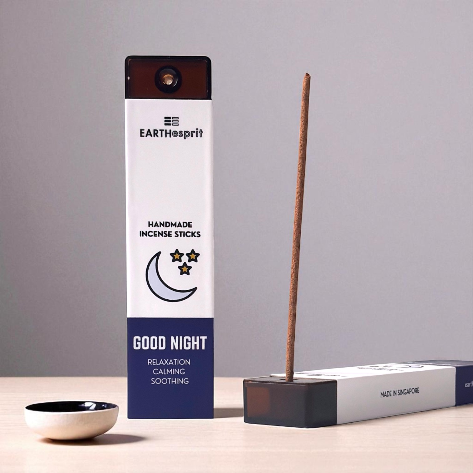 Good Night Incense Sticks - 10cm x 25 sticks - Earth Esprit