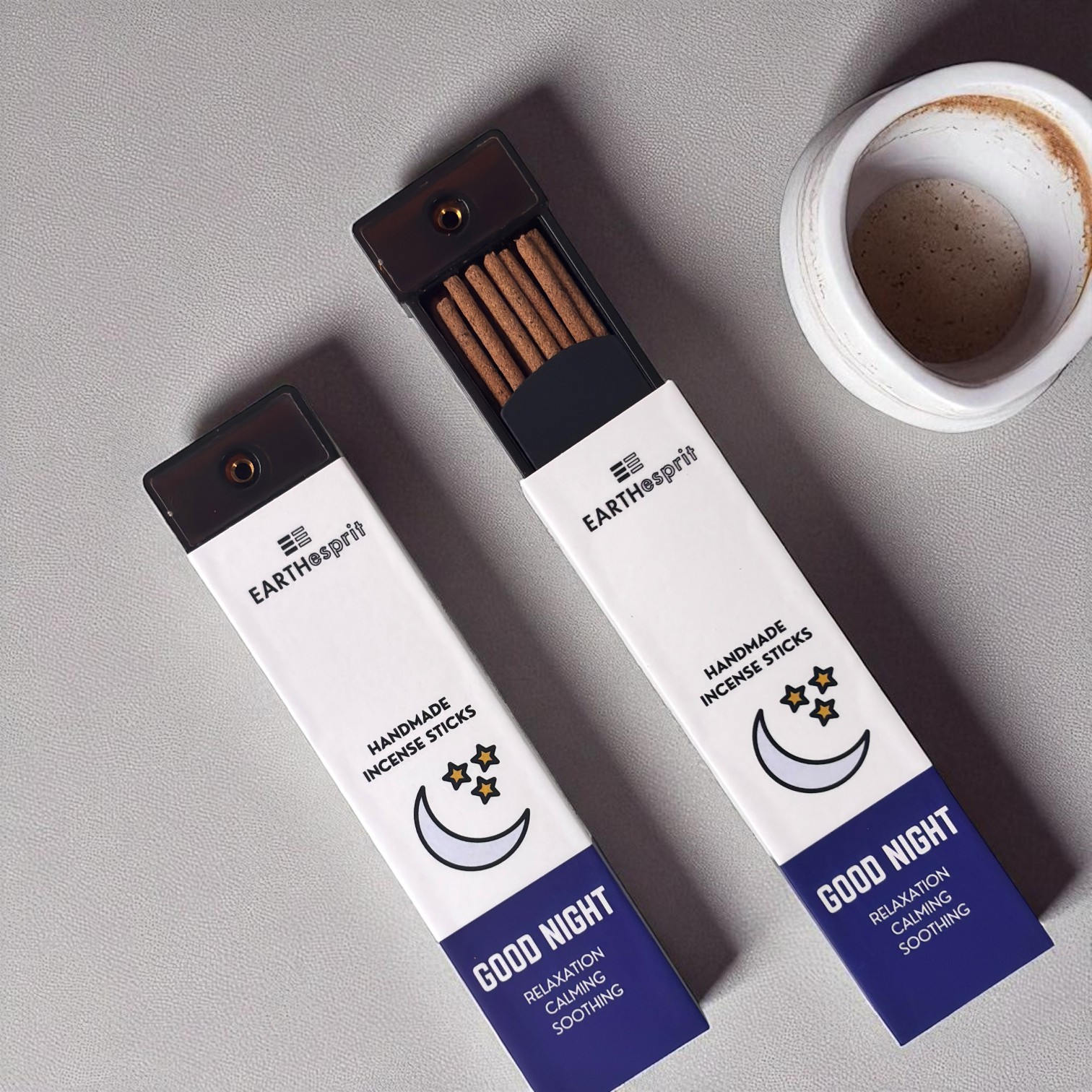 Good Night Incense Sticks - 10cm x 25 sticks - Earth Esprit