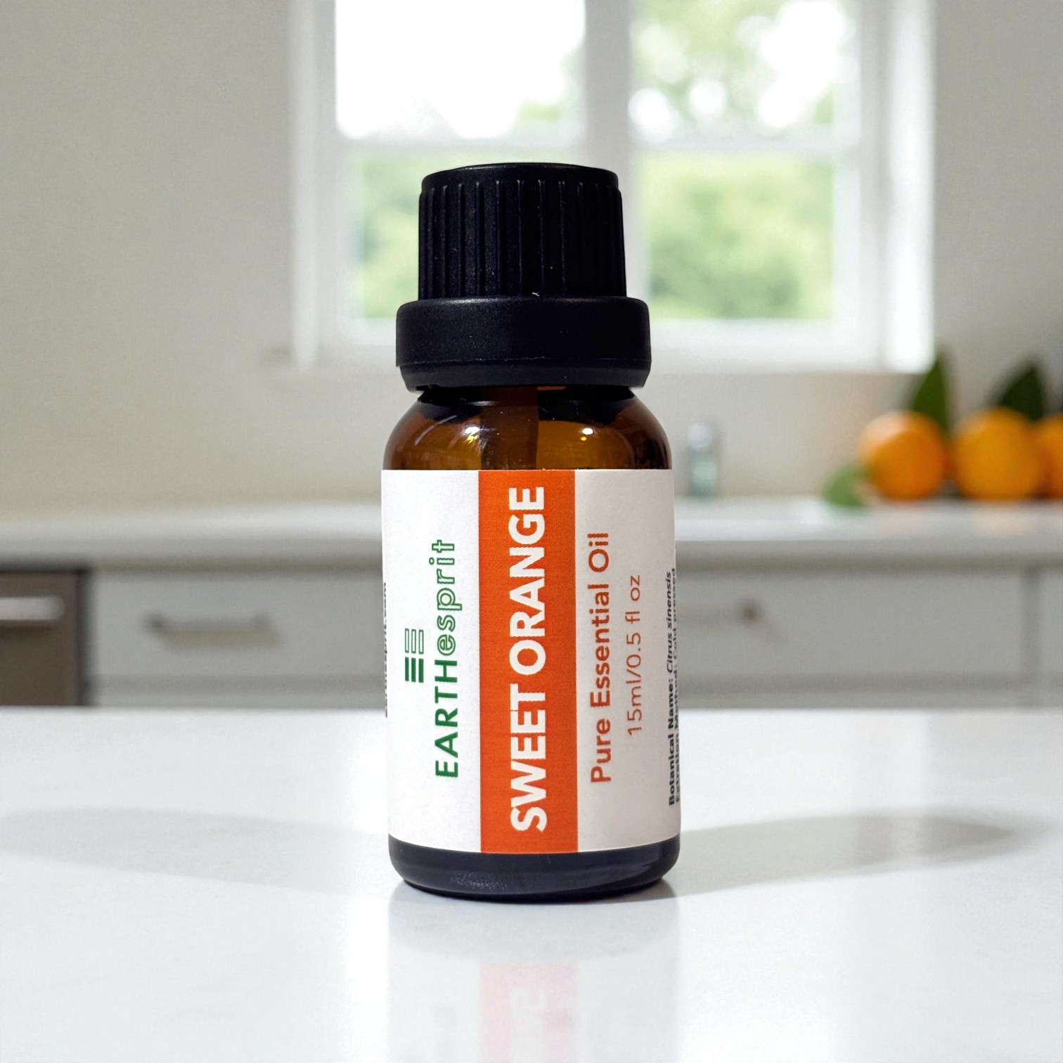 Sweet Orange Essential Oil (Citrus sinensis) - Earth Esprit